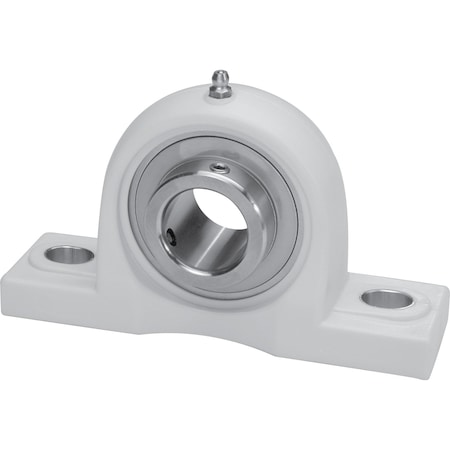 Iptci Pillow Block Ball Bearing Unit, 1 in Bore, Thermoplastic Hsg, Hard Chrome Insert, Set ...